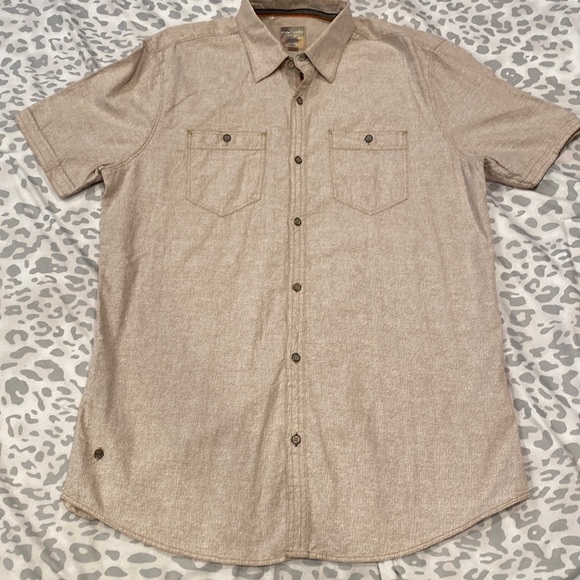 Point Zero | Shirts | Mens Point Zero Short Sleeve Button Down Shirt ...